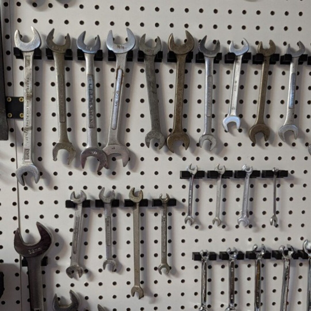 Wrench Peg Board Organizer STL File - Etsy