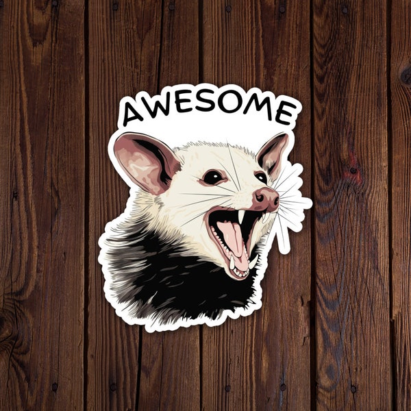Awesome Possum - Etsy