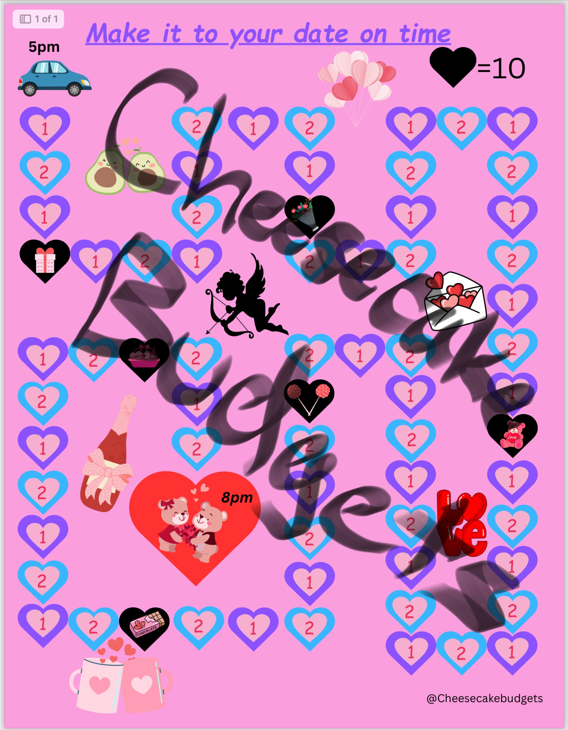 Date Night Game - Etsy