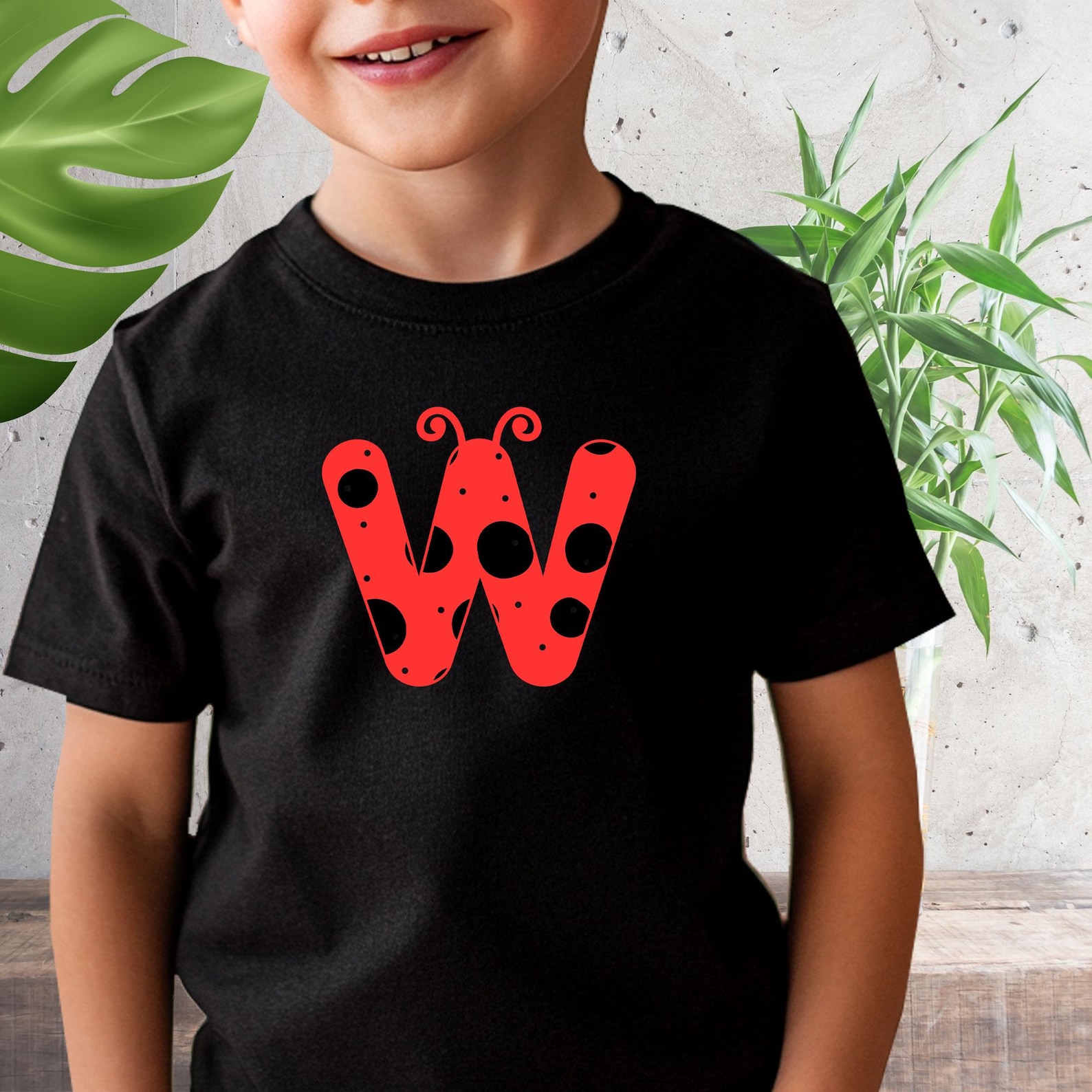 LADYBUG FONT Svg, Birthday Girl Boy Svg, Nursery Decor, Ladybug Letters ...