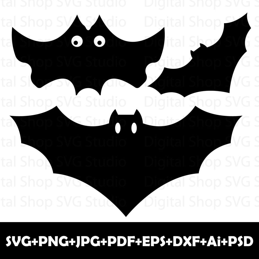 Bat SVG, Halloween SVG, Flying Bats Svg, Halloween Bat Svg, Halloween ...