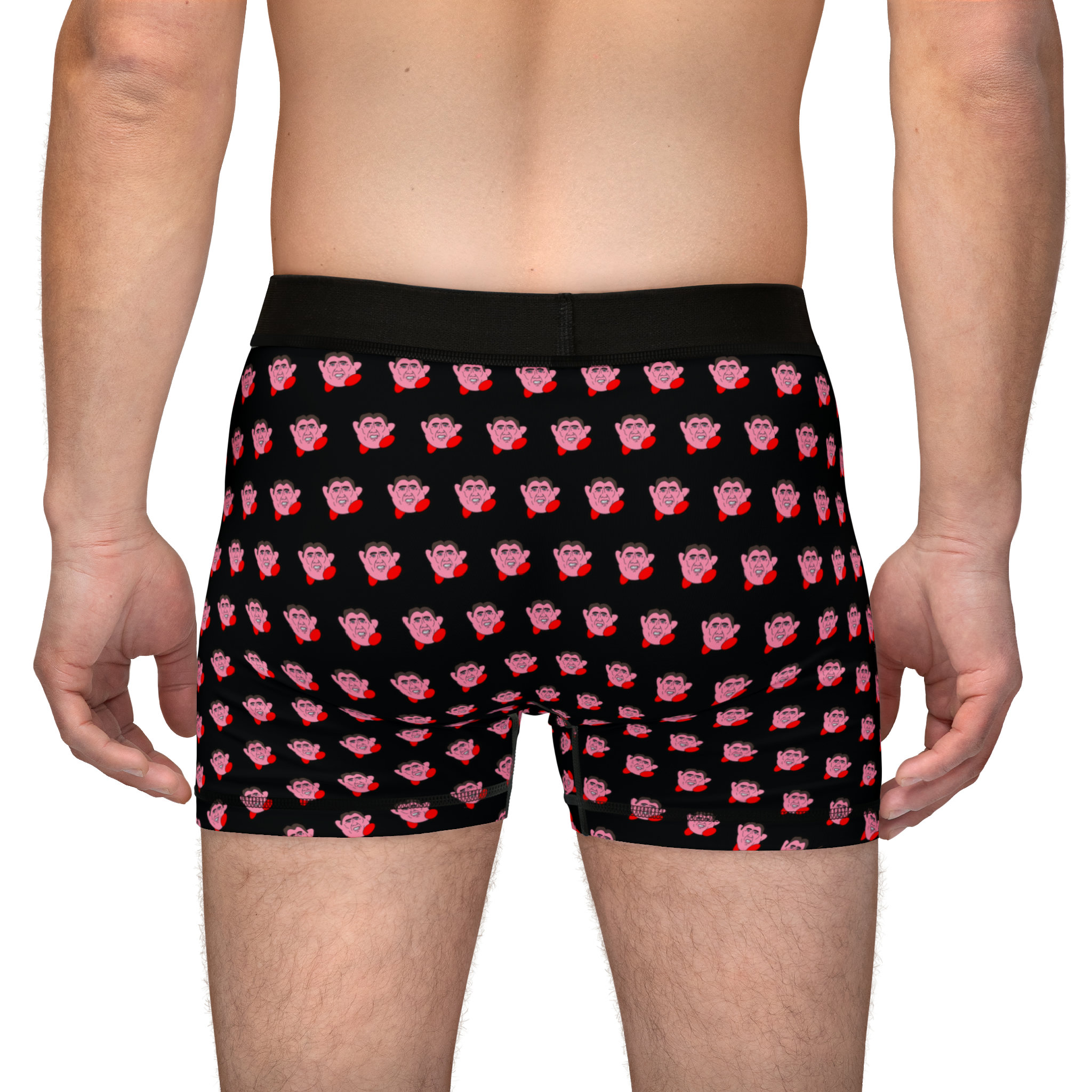 Kirby Nick Cage Men's Boxer Briefs Nicolas Cage as Kirby Boxers Men's ...