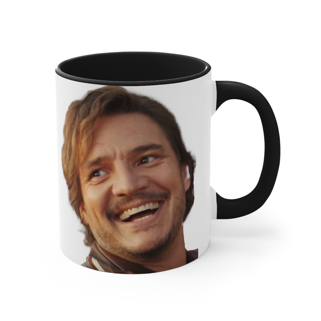 Nicolas Cage and Pedro Pascal Meme Accent Coffee Mug, 11oz Nick Cage ...