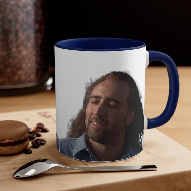 Suave Nicolas Cage Accent Coffee Mug, 11oz - Etsy