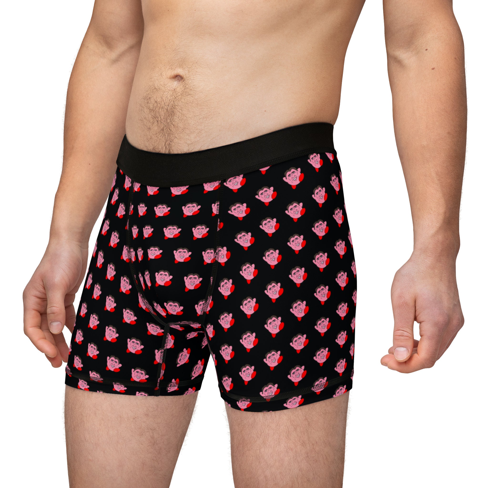 Kirby Nick Cage Men's Boxer Briefs Nicolas Cage as Kirby Boxers Men's ...