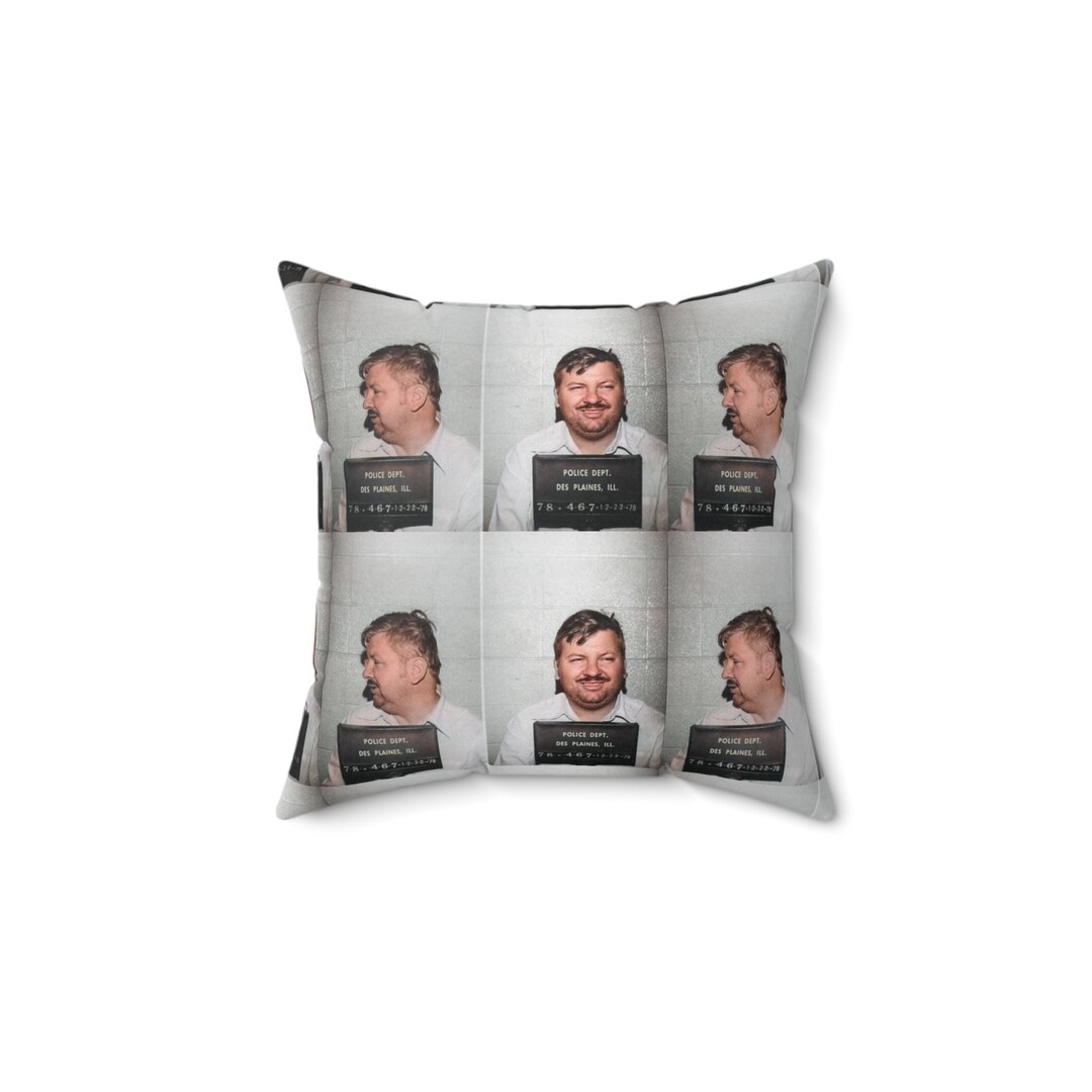 John Wayne Gacy "killer Clown" Spun Polyester Square Pillow - Etsy
