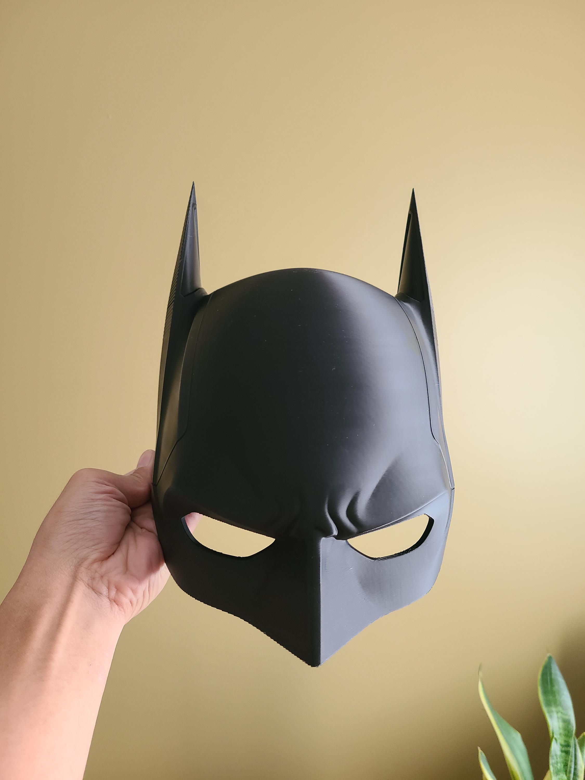 3d-printed Bat Cowl With Custom White Eyes and Detachable Chin - Etsy