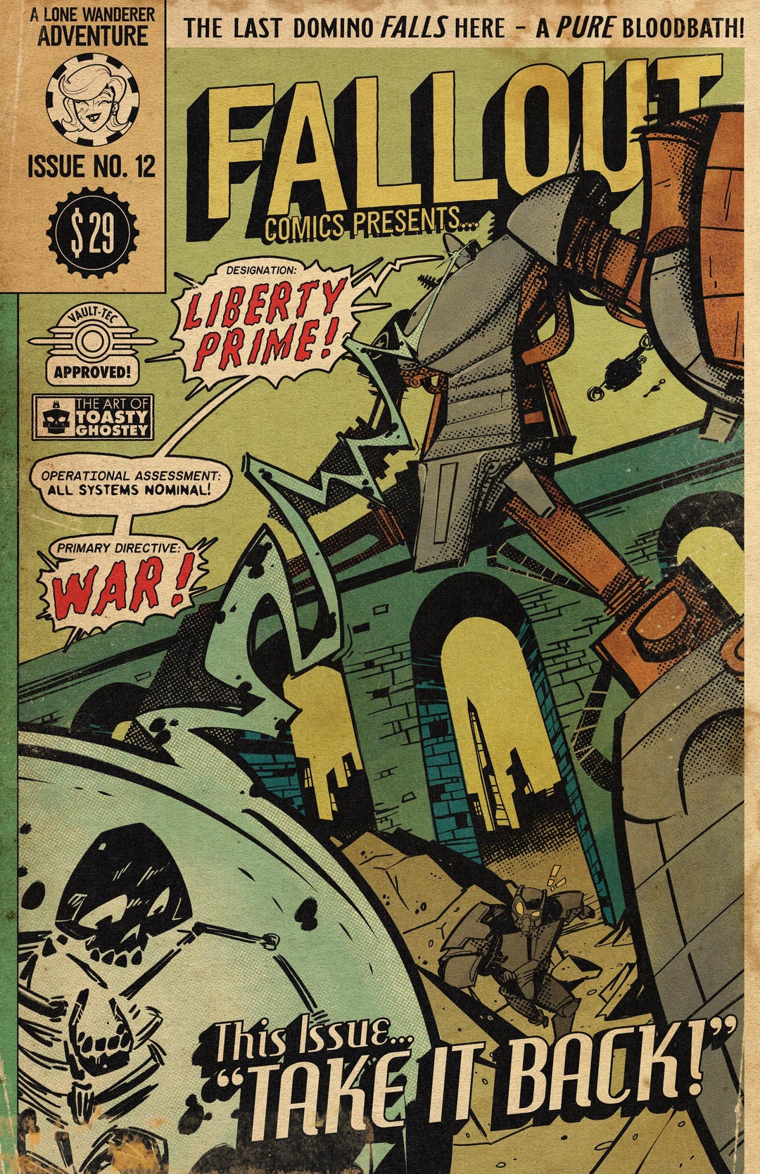 Take It Back! - Fallout 3 - Retro Styled Poster - Etsy