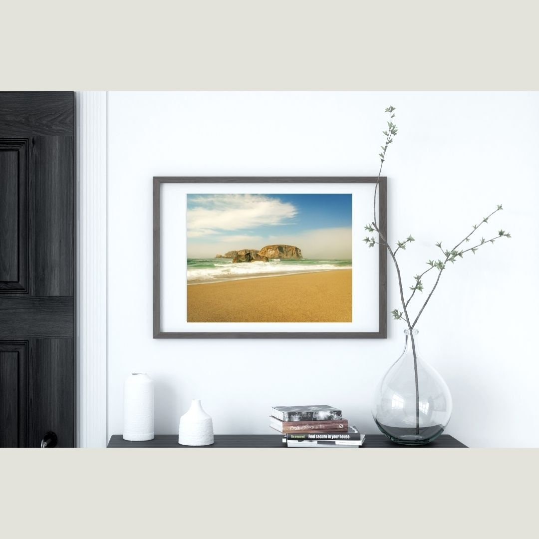 Beach Haystacks Printable Wall Art, Digital Download, Beach Photography ...