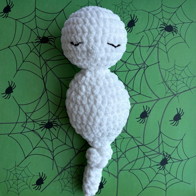 No Sew Crochet PATTERN Florian the Ghost (english/français) - Etsy