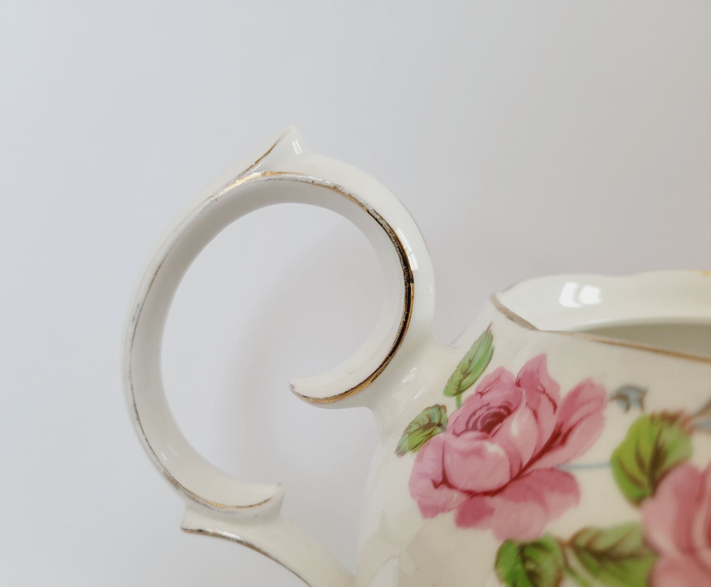 Queen Ann "lady Alexander Rose" Teapot, 1960s, Made in England - Etsy