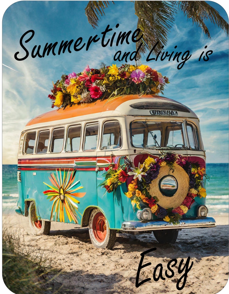 Summertime and Living is Easy Sticker - Etsy