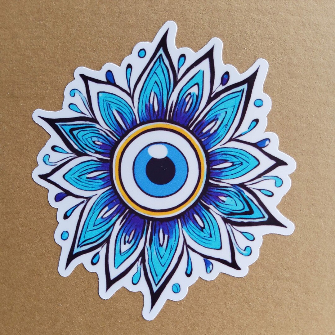 Eyes Blue Eye Sticker 1 Sticker - Etsy