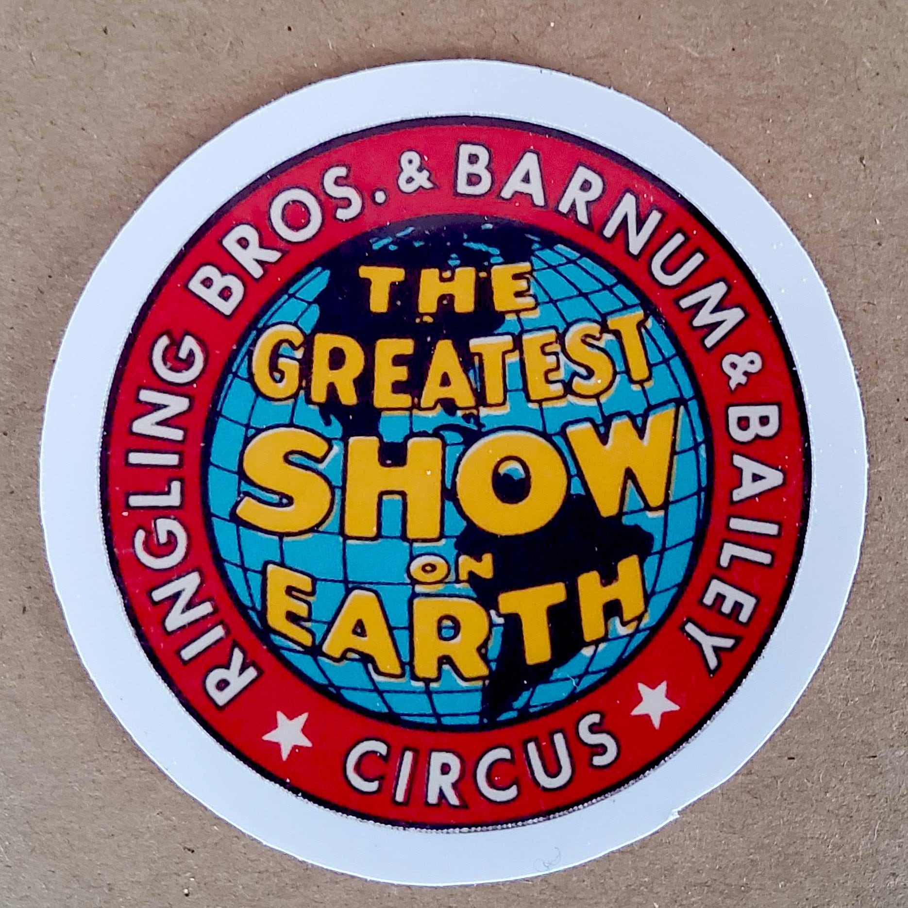 Greatest Show on Earth Sticker - Etsy