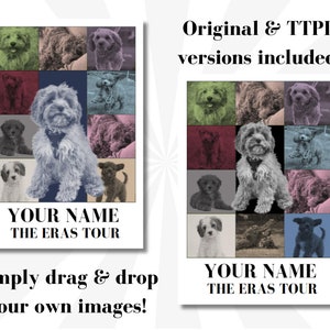 Custom Eras Tour Poster Digital Template - Etsy