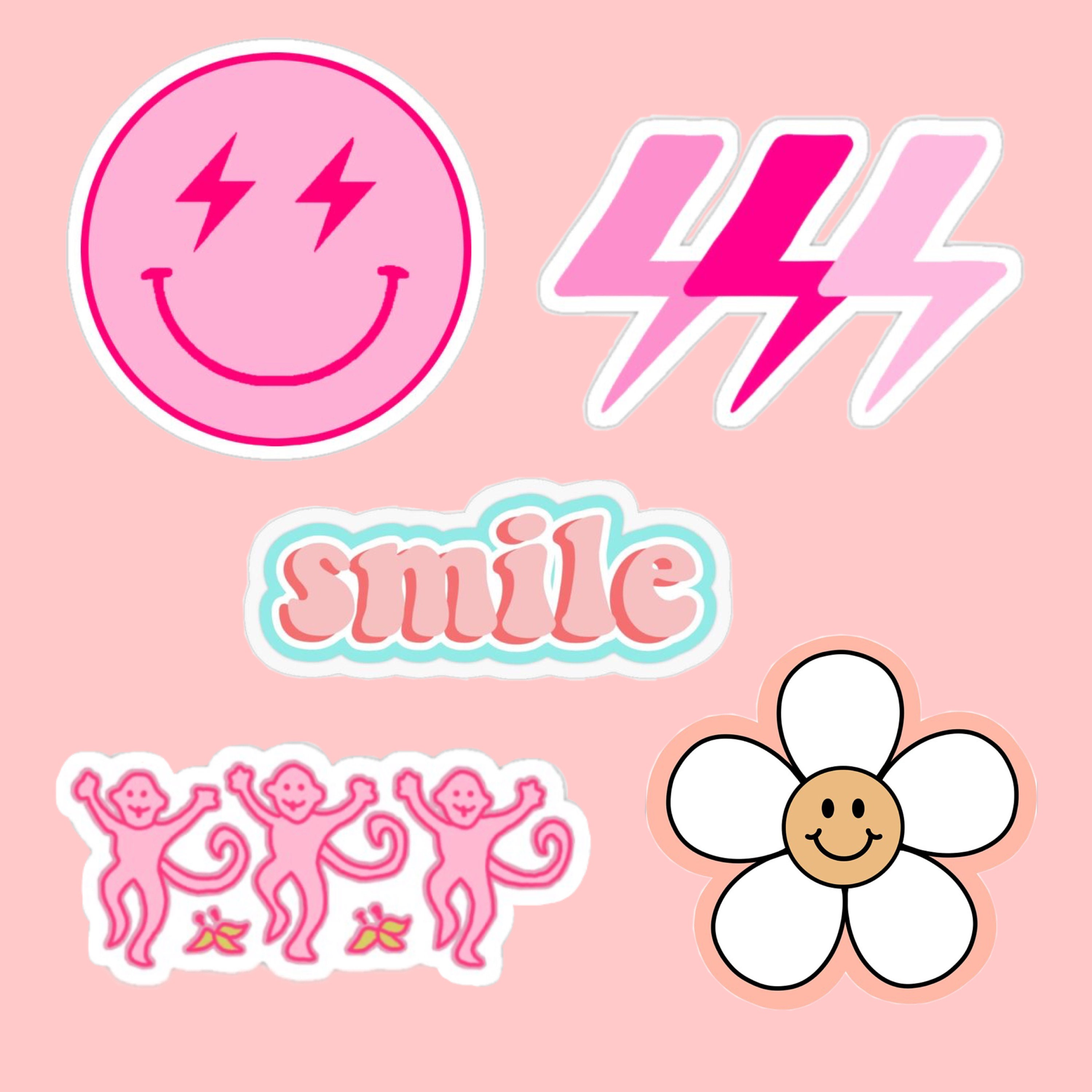 Preppy Sticker Pack - Etsy