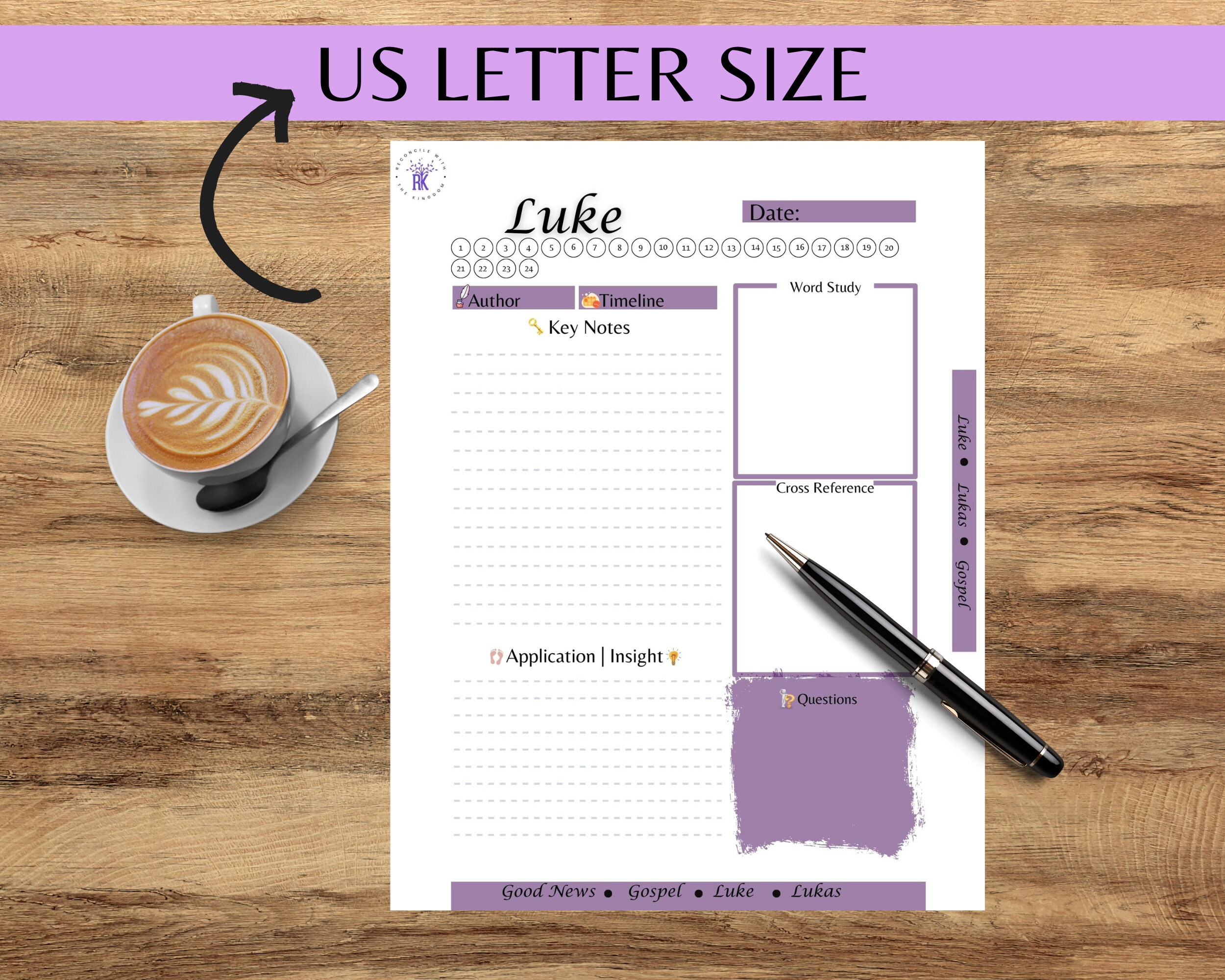 Luke Digital Worksheets| Bible Teachers|torah Teachers|scripture ...