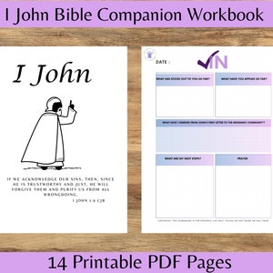 I John Digital Bible| Pastor Workbook | Bible Teachers | Torah Teachers ...