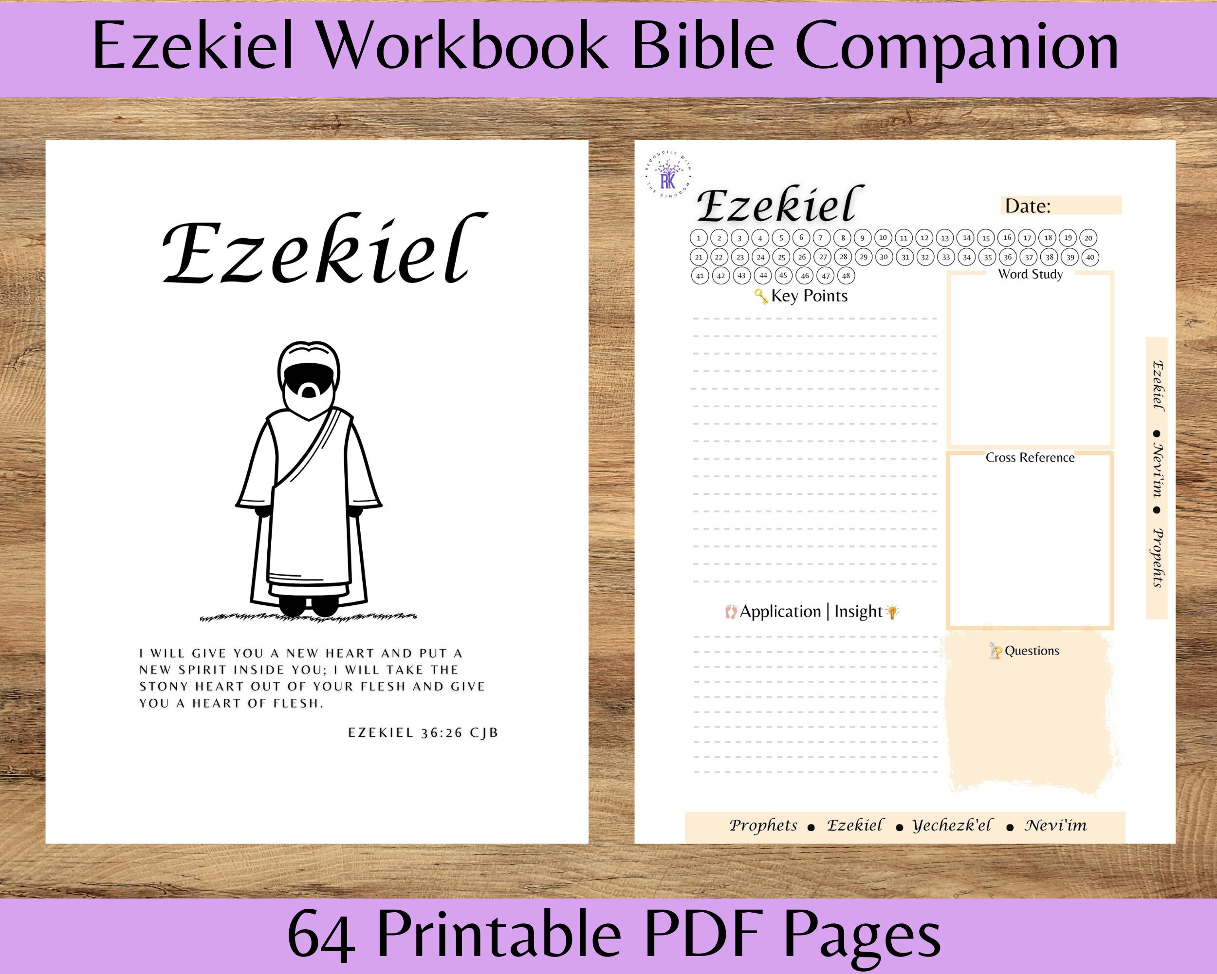 Ezekiel Digital Bible | Pastor Workbook | Bible Teachers | Torah ...