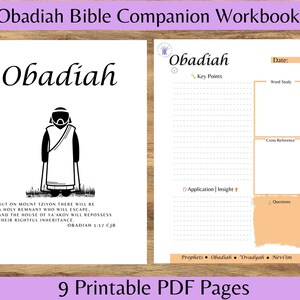 Obadiah Digital Bible | Pastor Workbook | Bible Teachers | Torah ...