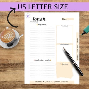 Jonah Digital Worksheets, Pastor, Bible Teachers,torah Teachers ...