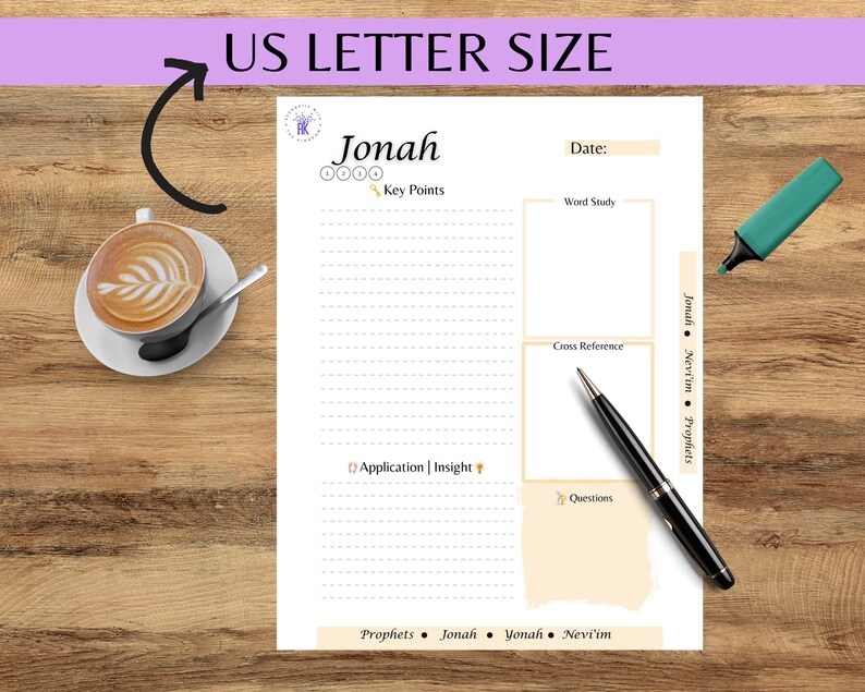 Jonah Digital Worksheets, Pastor, Bible Teachers,torah Teachers ...