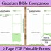 Galatians Digital Worksheets,bible Teachers,torah Teachers,scripture ...