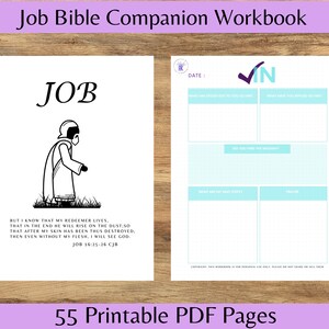 Job Bible Workbook | Pastor Digital Book |bible Teachers |torah ...