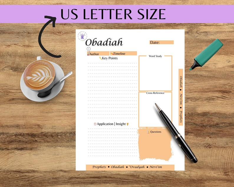 Obadiah Digital Worksheet, Bible Teachers, Torah Teachers, Scripture ...