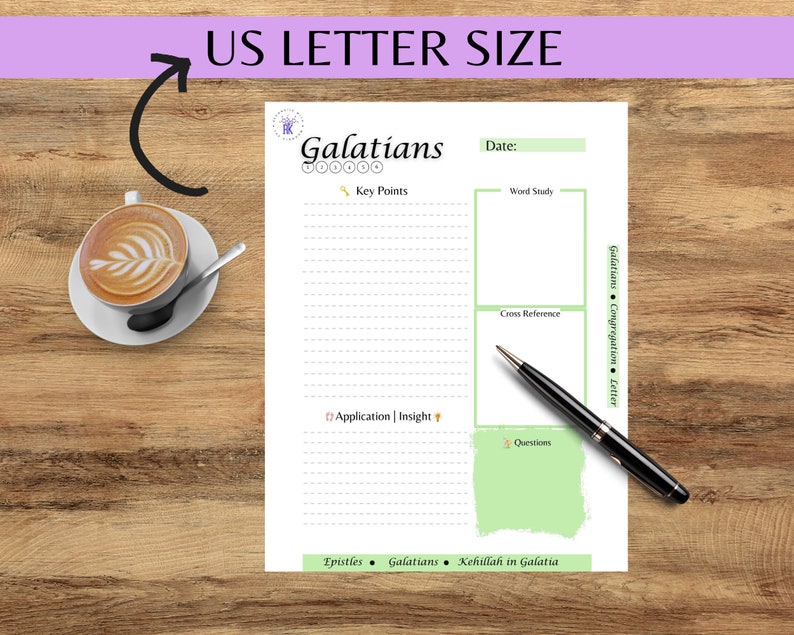 Galatians Digital Worksheets,bible Teachers,torah Teachers,scripture ...