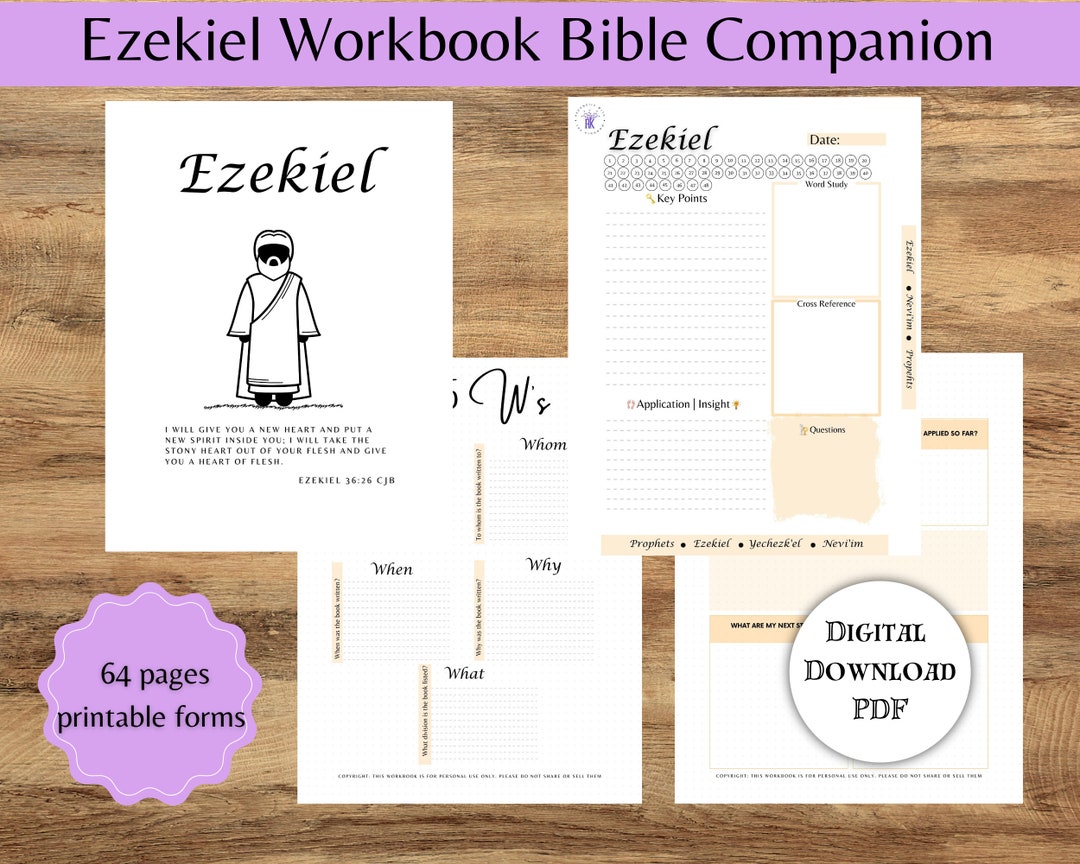 Ezekiel Digital Bible | Pastor Workbook | Bible Teachers | Torah ...