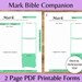 Mark Digital Worksheets,bible Teachers,torah Teachers,scripture Journal ...