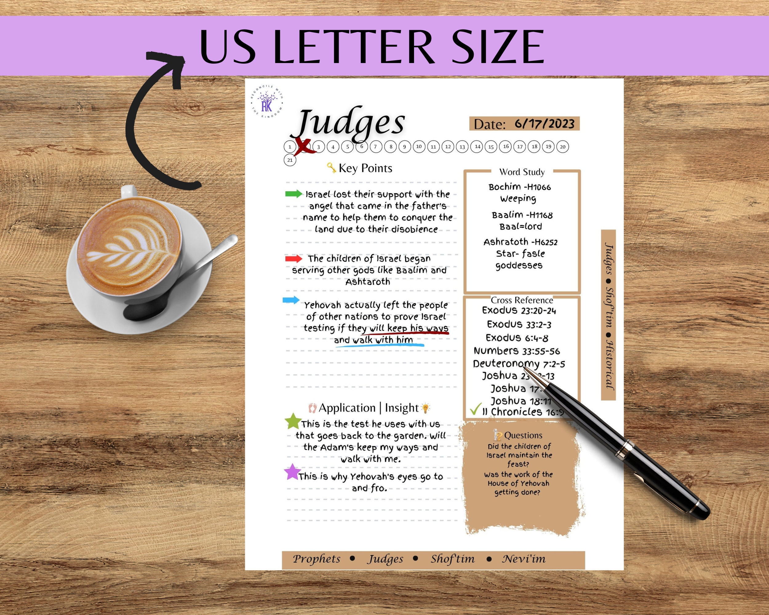 Judges Digital Worksheets| Bible Teachers|torah Teachers|scripture ...