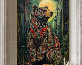 native art bear