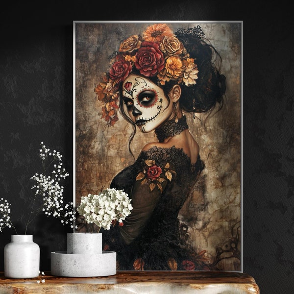 Day of the Dead Wall - Etsy