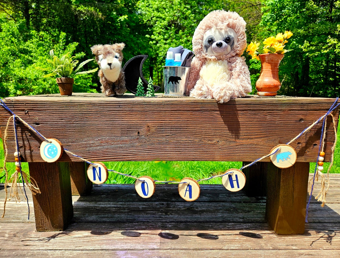 Rustic Baby Name Sign - Etsy