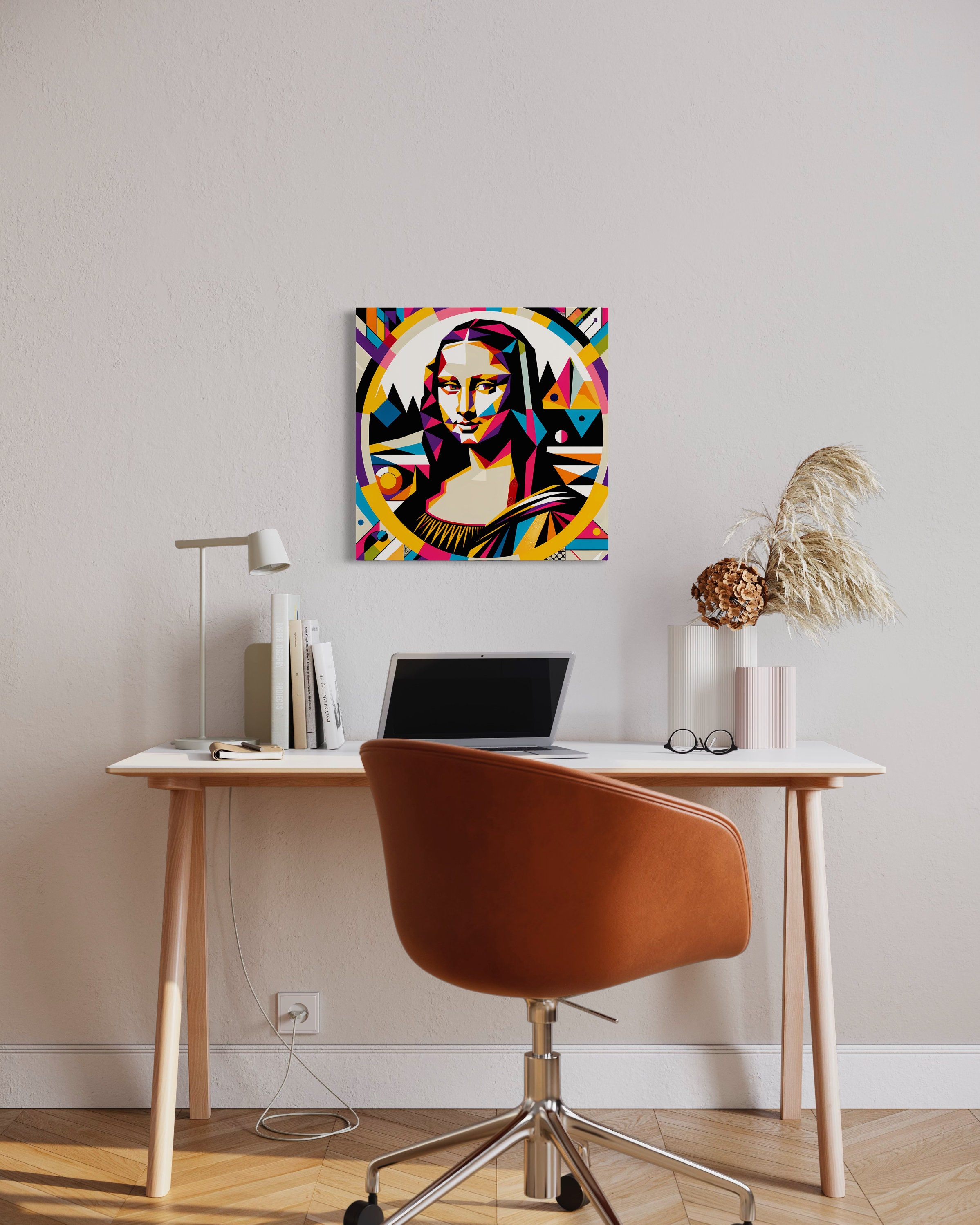 Mona Lisa Decoded Modern Pop Art Interpretation of Da Vinci's ...