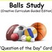Question of the Day Cards for the Balls Study (creative Curriculum ...