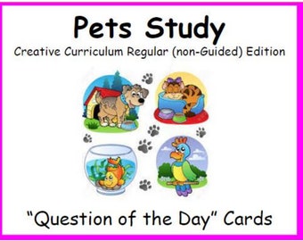 Question of the Day Cards - Balls Study (creative Curriculum Regular ...