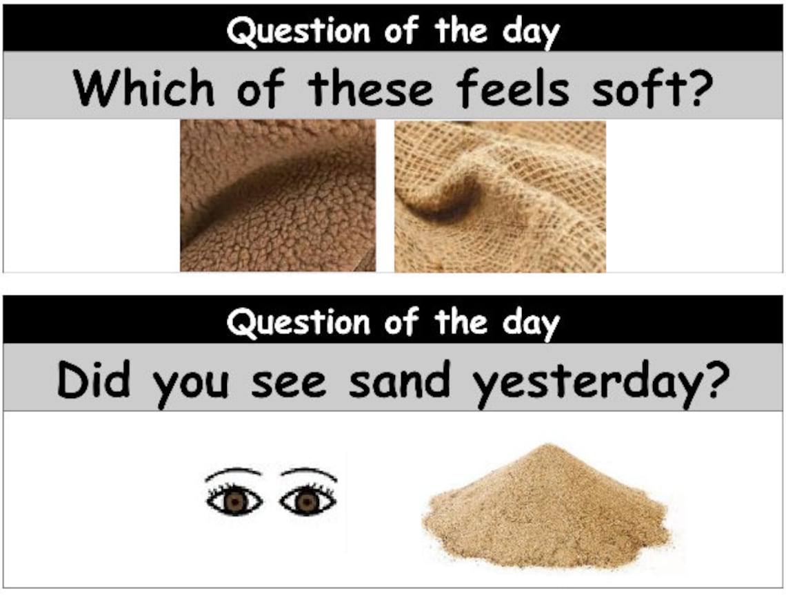 Question of the Day Cards - Sand Study (creative Curriculum Regular ...