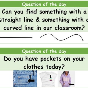 Question of the Day Cards - Clothes Study (creative Curriculum Regular ...