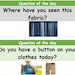 Question of the Day Cards for the Clothes Study (creative Curriculum ...