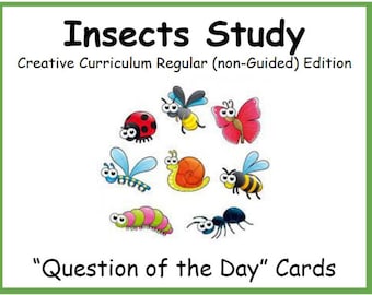 Creative Curriculum Signs Study-question of the Day - Etsy