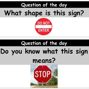 Question of the Day Cards - Signs Study (creative Curriculum Regular ...