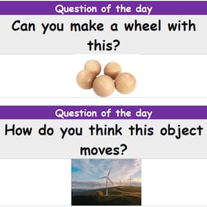 Question of the Day Cards for the Wheels Study (creative Curriculum ...