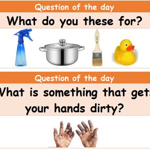 Question of the Day Cards for the Water Study (creative Curriculum ...