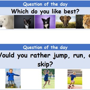 Question of the Day Cards for the Cameras Study (creative Curriculum ...