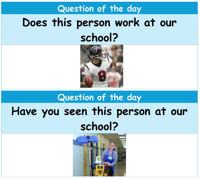 Question of the Day Cards - First Six Weeks (creative Curriculum ...