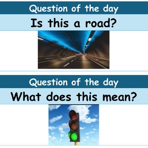 Question of the Day Cards - Roads Study (creative Curriculum Regular ...