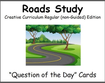 Question of the Day Cards for the Water Study creative Curriculum ...